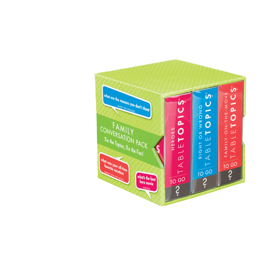 Device-Free Family Dinner – TableTopics