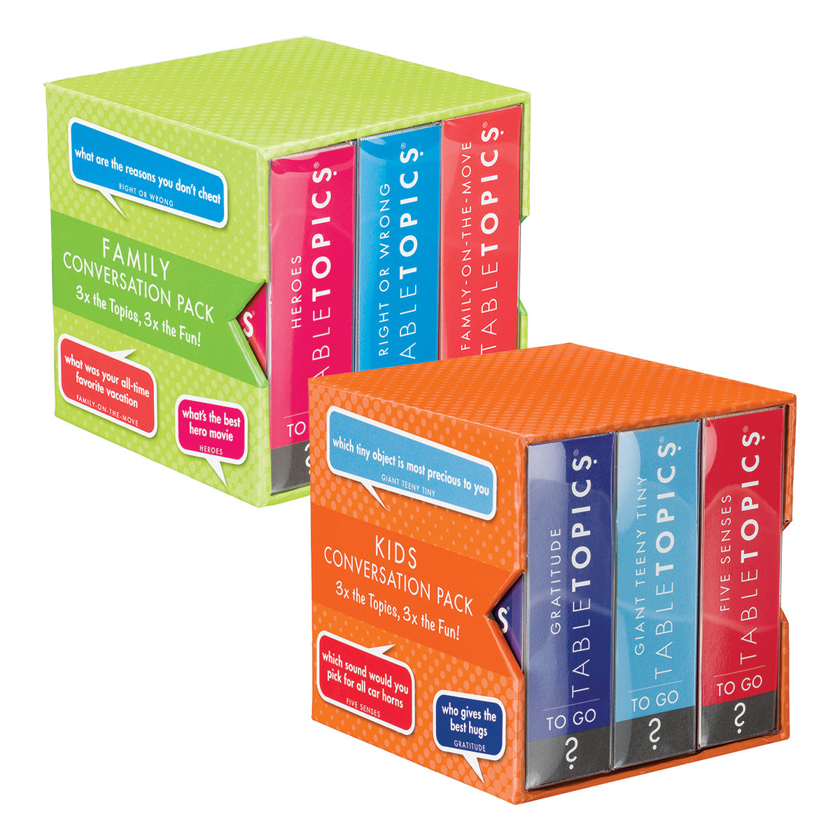 Family Conversation Packs Bundle – TableTopics