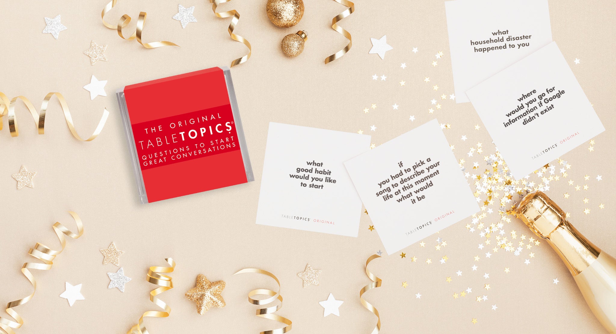 Conversation Starters – Icebreaker Games – TableTopics