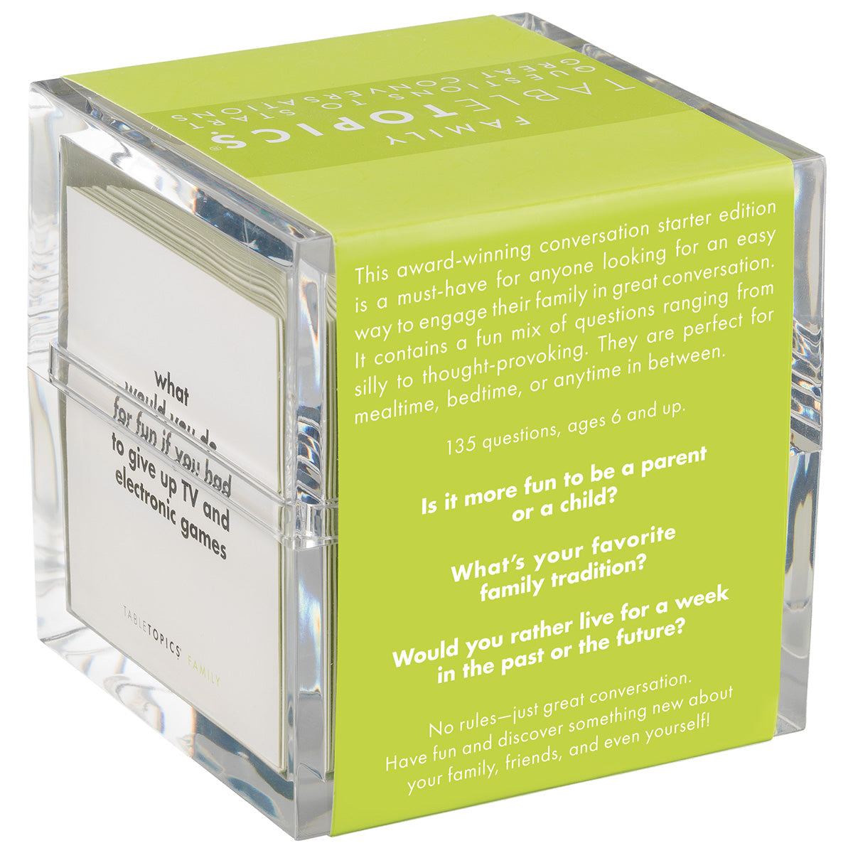 Conversation Starters – Icebreaker Games – TableTopics