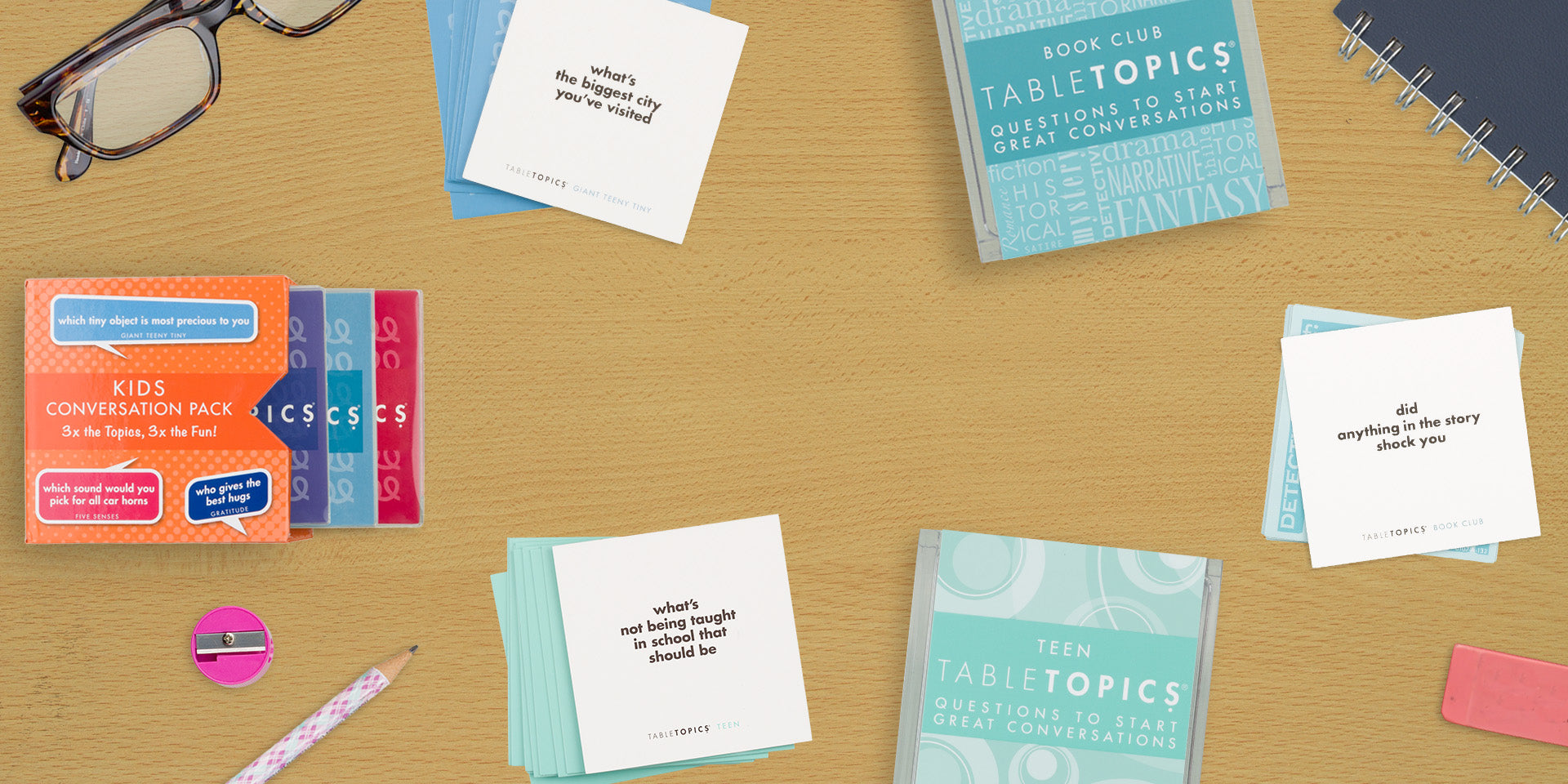 Conversation Starters Icebreaker Games Tabletopics