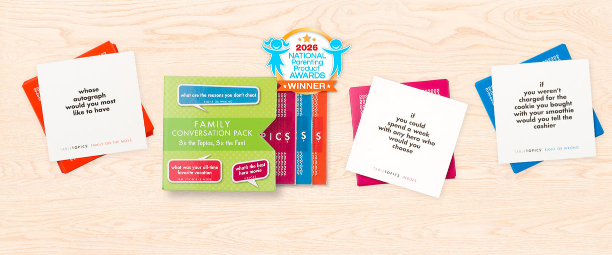 Conversation Starters – Icebreaker Games – TableTopics