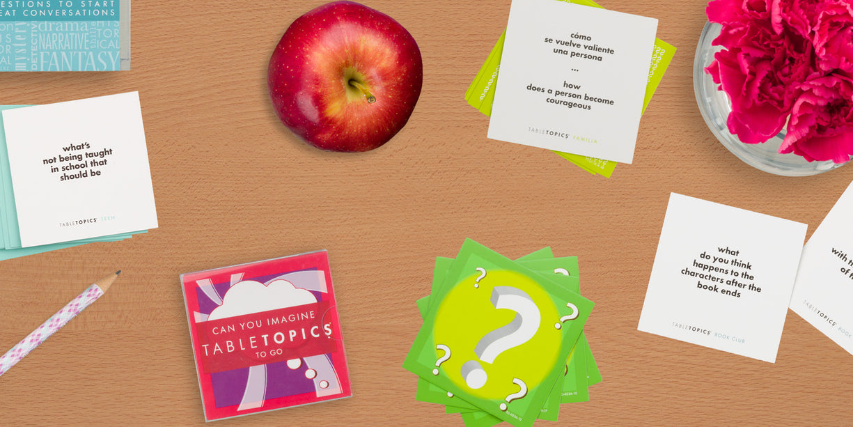 Conversation Starters – Icebreaker Games – TableTopics