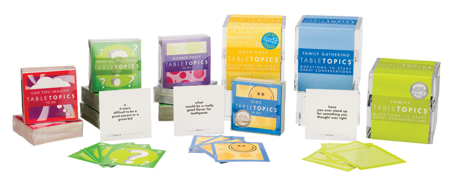 The Best Conversation Starter Questions for Any Situation - TableTopics