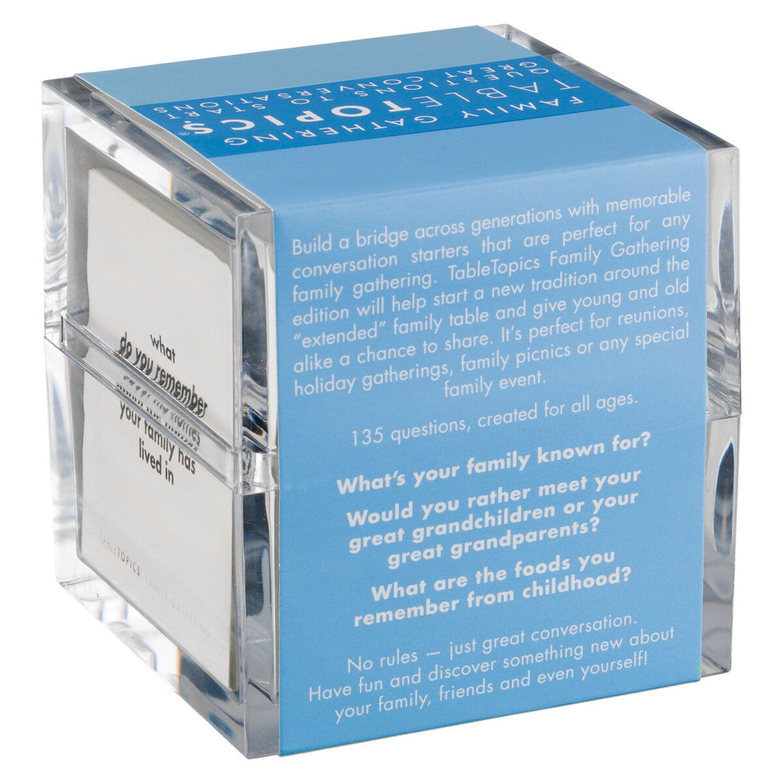Conversation Starter Questions for Intergenerational Family Bonding ...