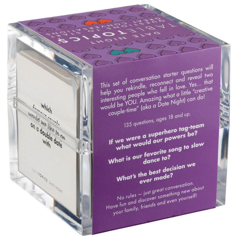 Conversation Starters For Couples Date Nights Tabletopics